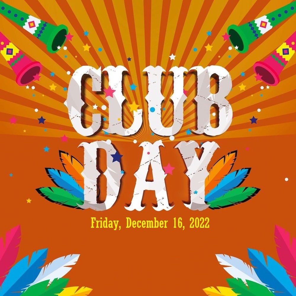Club Day- December 16th | Pacific Intermediate