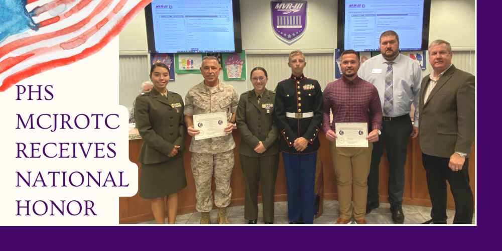 PHS MCJROTC Receives National Honor | Pacific High School