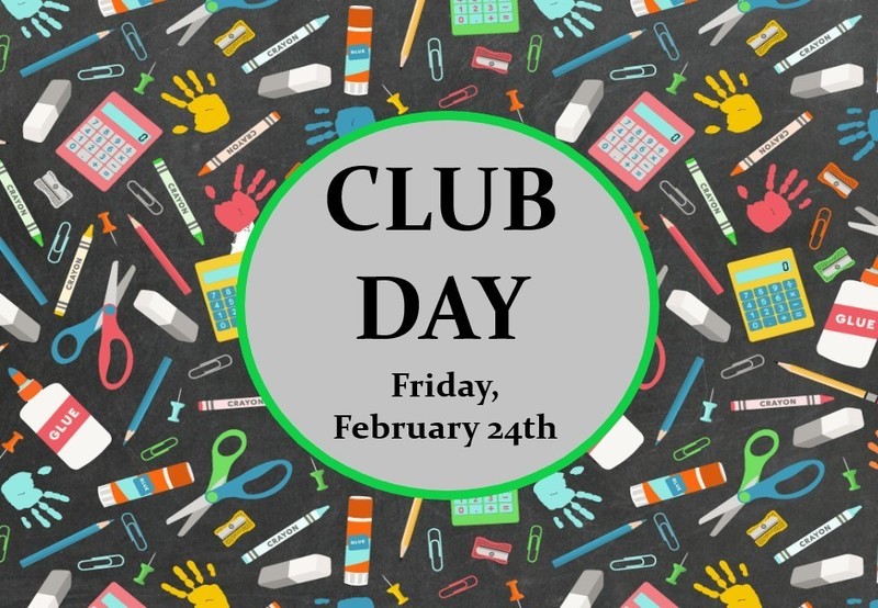 Club Day- February 24th | Pacific Intermediate